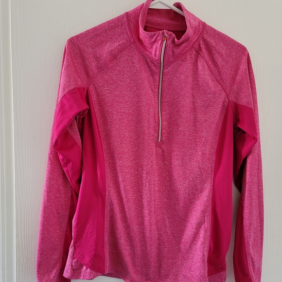 Danskin Now | Tops | Danskin Now Dri More Pink Semi Fitted Active Long ...